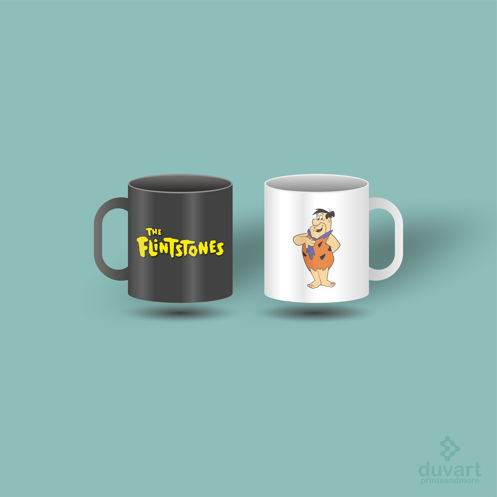 Flintstones Vector, Bundle, Clipart, Layered Digital File, Cricut ...