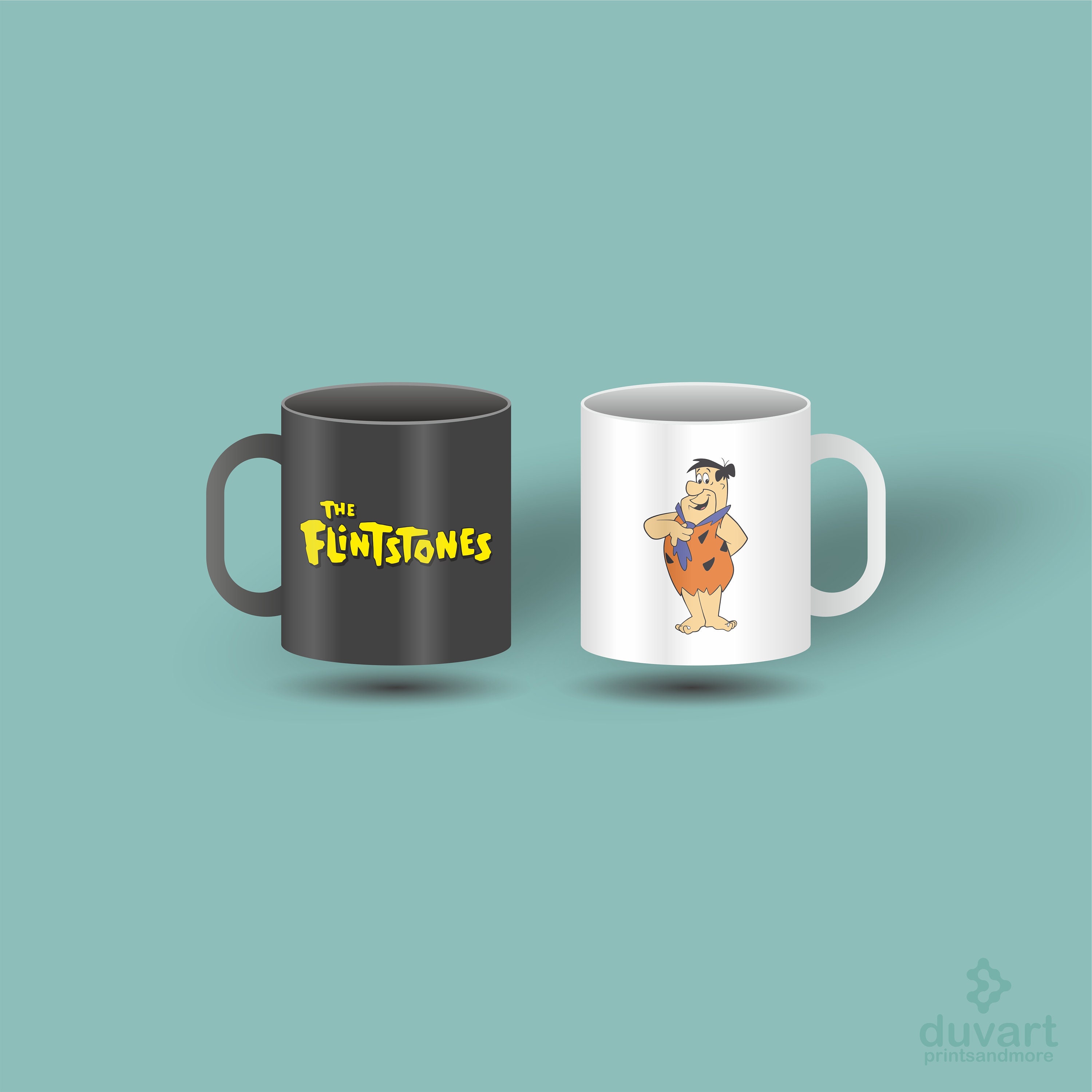 Flintstones Vector, Bundle, Clipart, Layered Digital File, Cricut ...