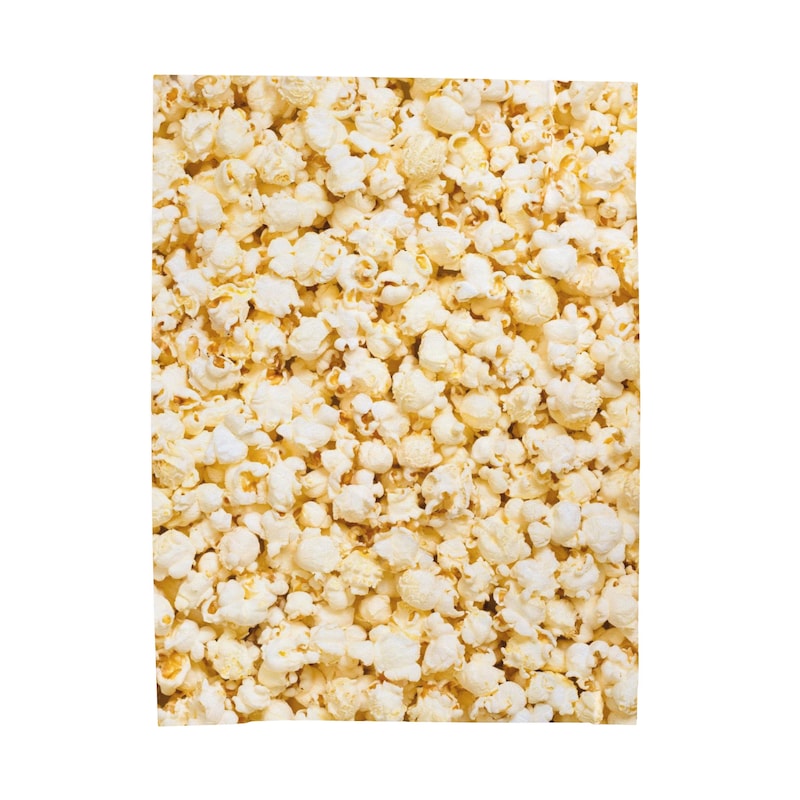 Popcorn Print Blanket - Etsy