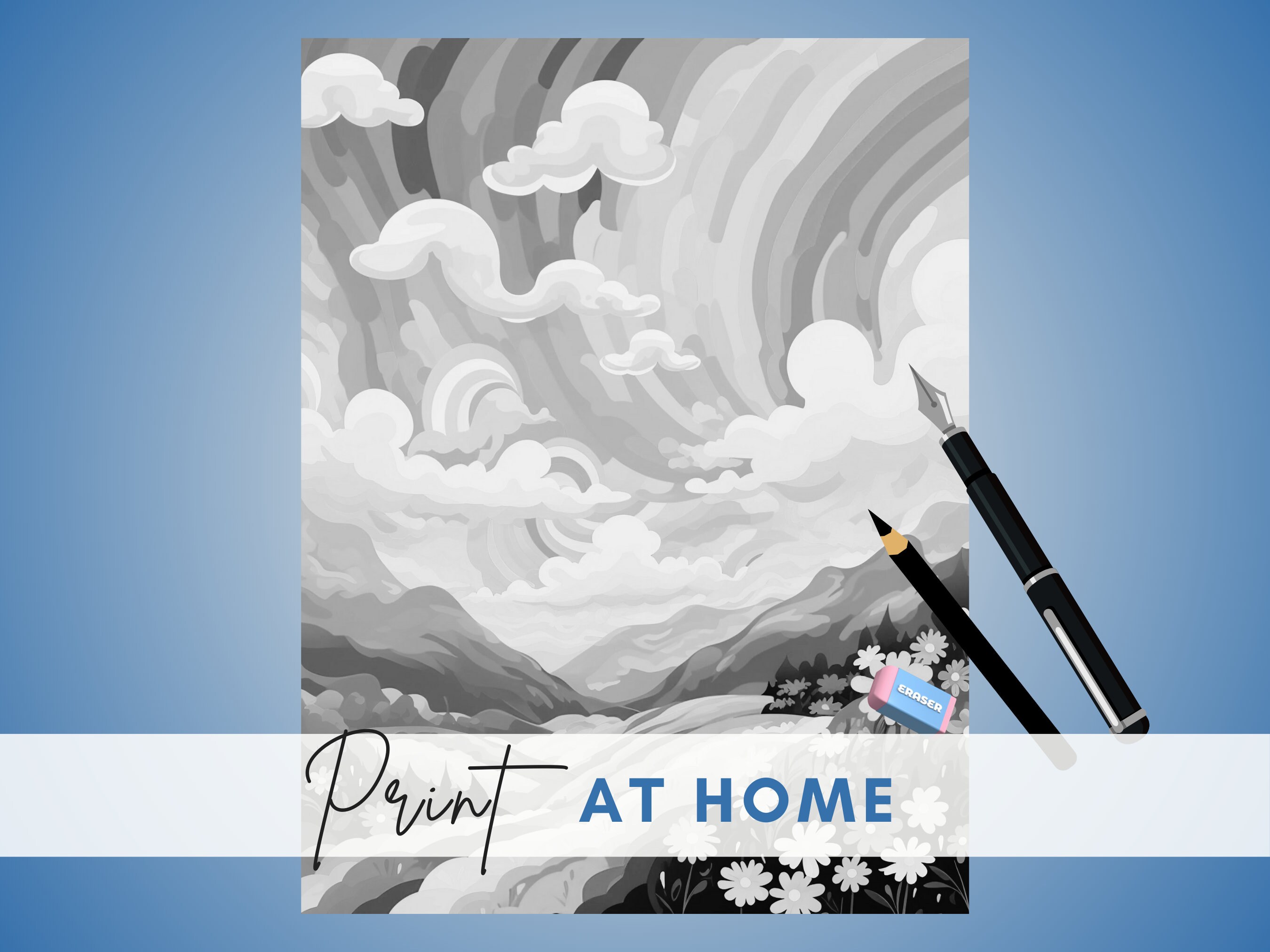 Grayscale Trippy Coloring Book Vol. 2, 24 Trippy Coloring Pages, Adult ...