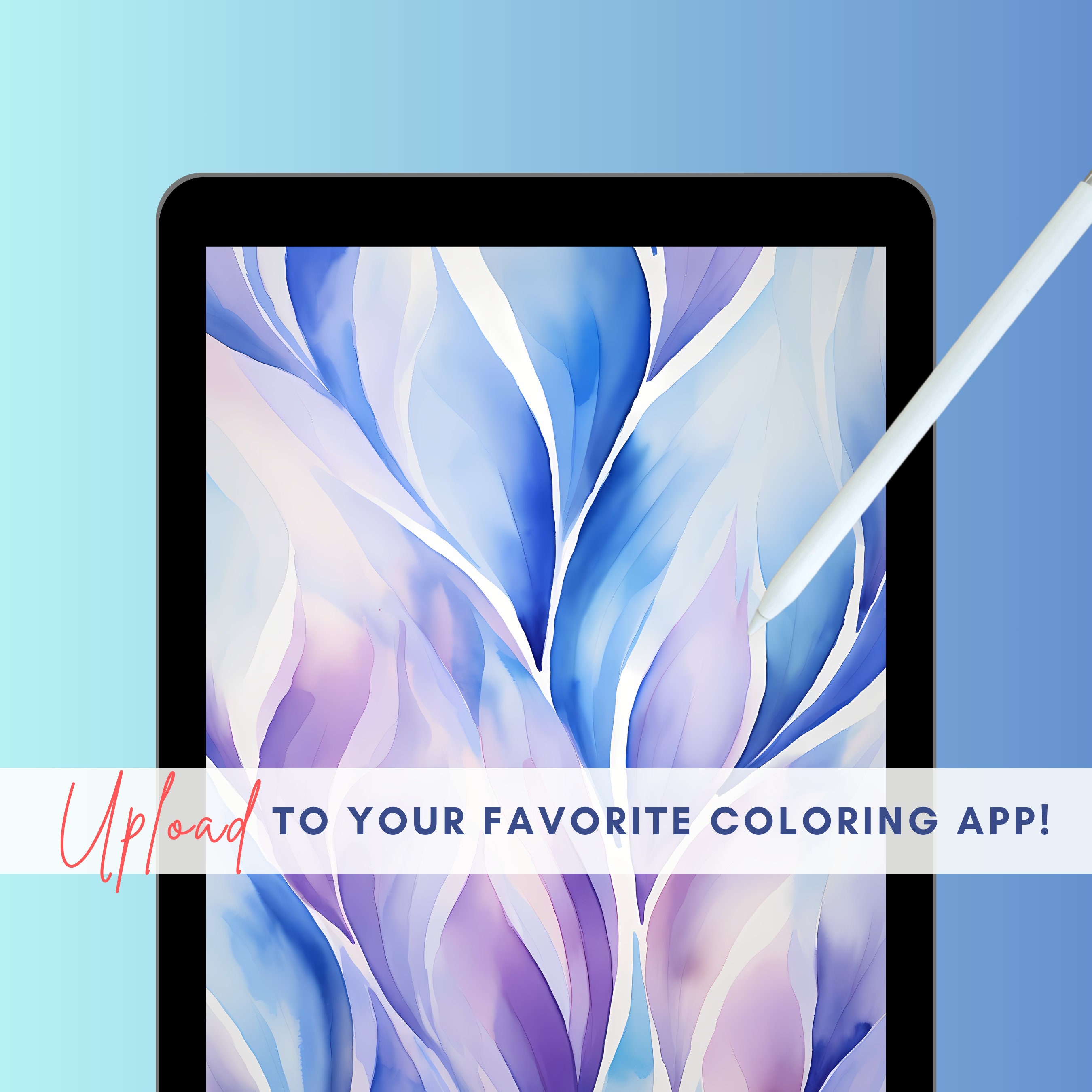 Reverse Coloring Book Abstract Vol. 4 30 Abstract Coloring Pages Adult ...