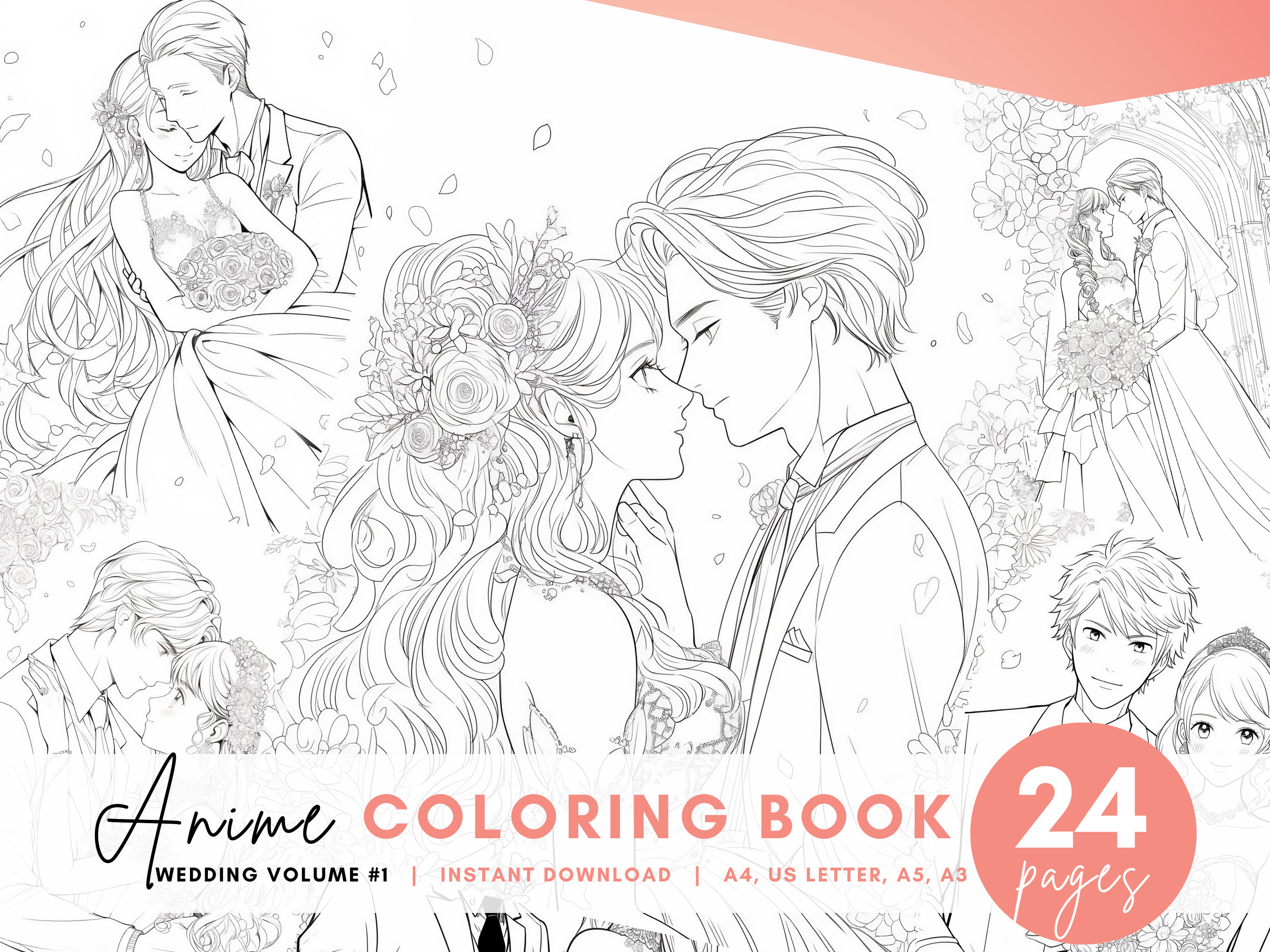 Anime Wedding Drawings