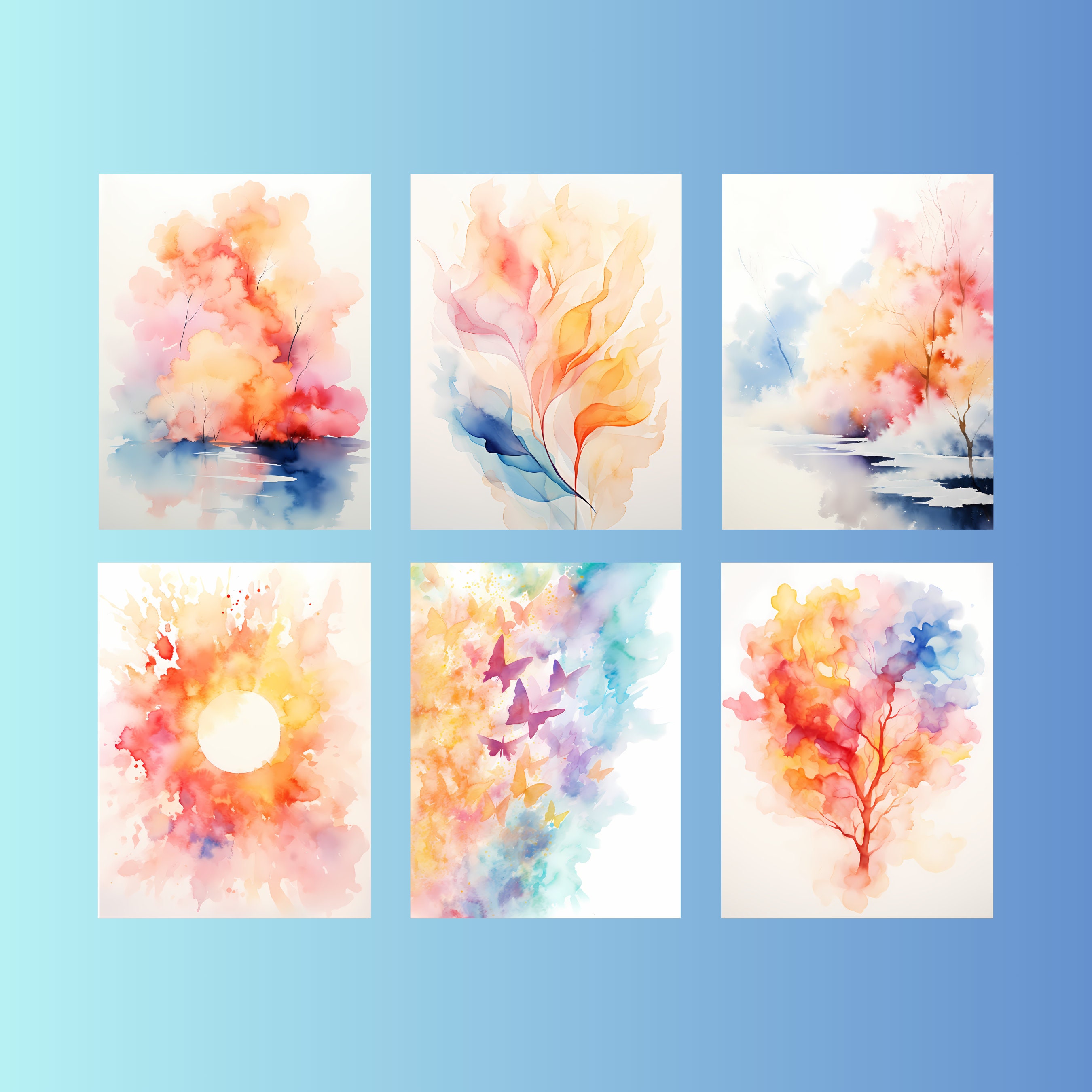 Nature Reverse Coloring Book, 30 Beginner Coloring Pages, Adult ...