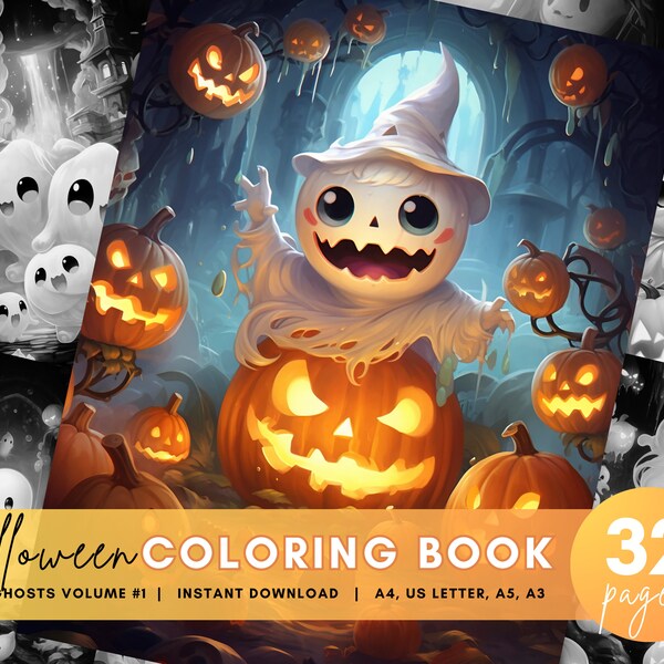 Book Page Ghosts - Etsy