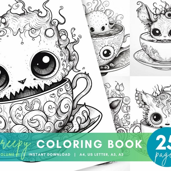 Witch Anime Girls Coloring Book Vol 1, 26 Anime Coloring Pages Anime ...