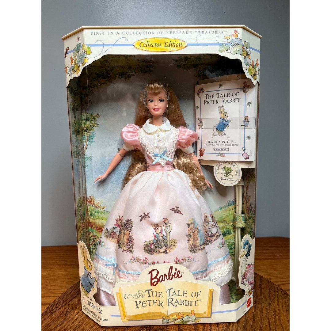 Barbie the Tale of Peter Rabbit Doll Collector Edition 1997 Mattel ...