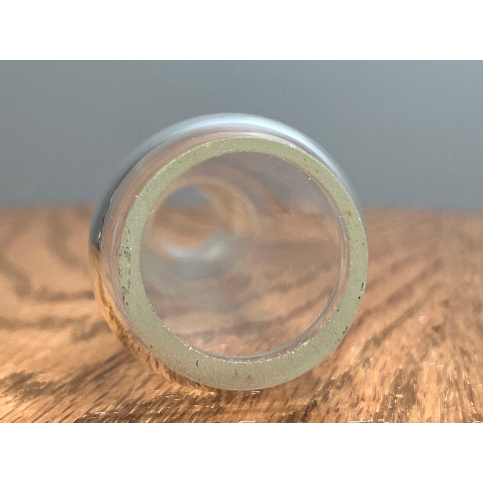 Antique Bullseye Pattern Green Glass Miniature Lamp Kerosene, 11 1/2 ...