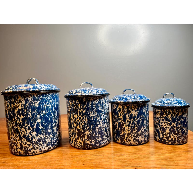 4 Piece Canister Set - Etsy