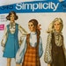 Vintage Simplicity 8345 Sewing Pattern - Etsy