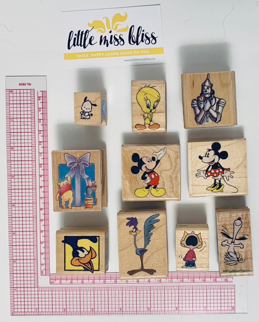 Vintage Rubber Stamps - Various Licensed Stamps 2 - Etsy