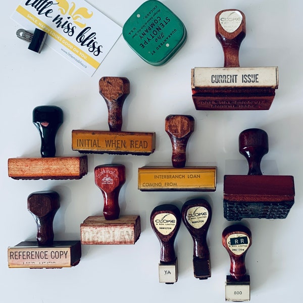 Vintage Rubber Stamp - Etsy