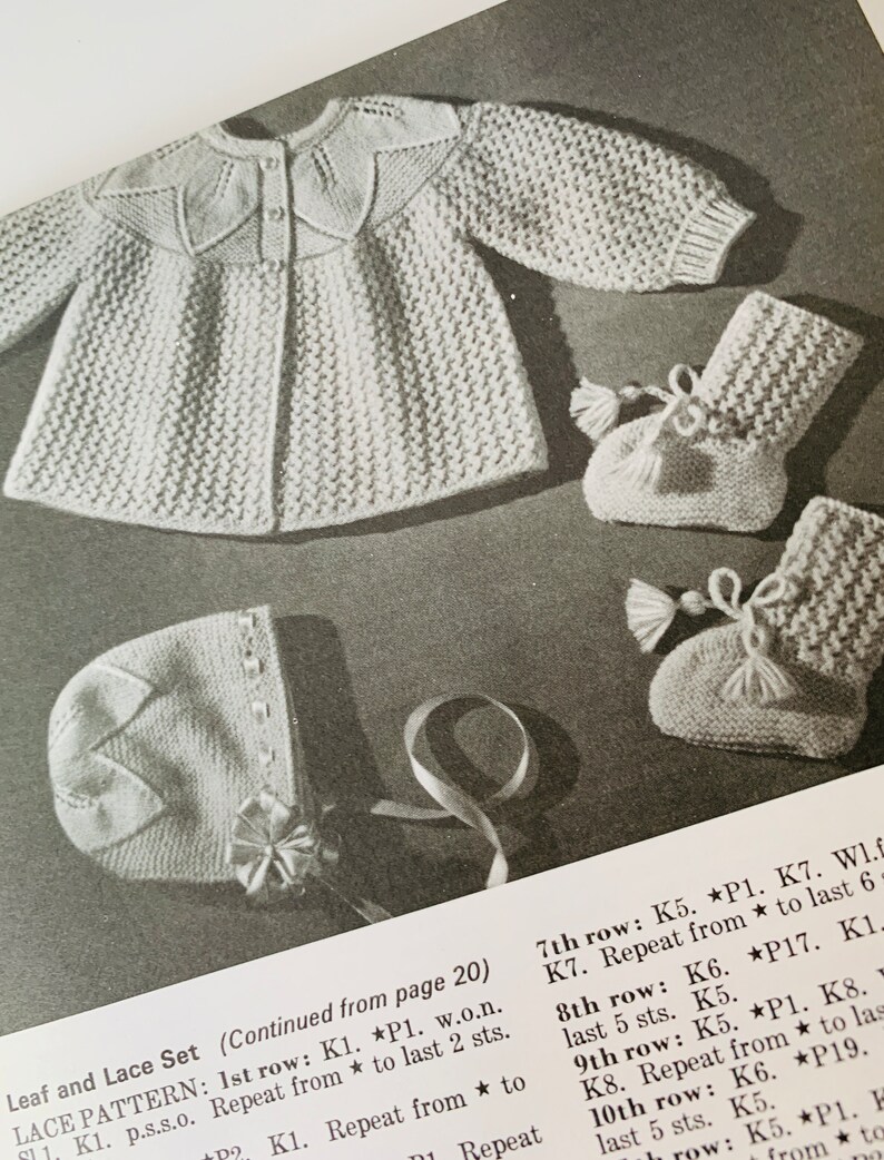 Vintage Beehive Knitting Patterns Nursery Styles Book No. 111 - Etsy