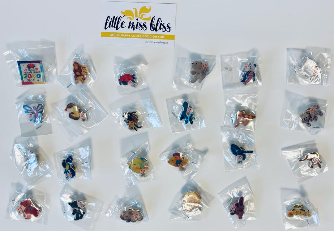 Vintage Mcdonalds Employee TY Pins - 2000 • UNOPENED • - Etsy