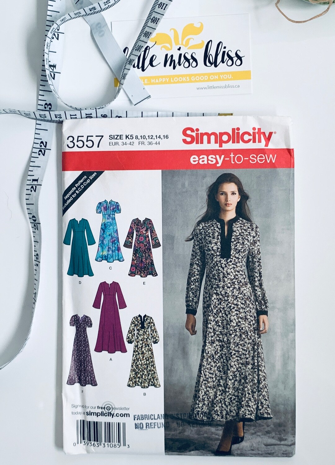 Simplicity 3557 Sewing Pattern - Factory Fold/uncut • UNUSED • - Etsy