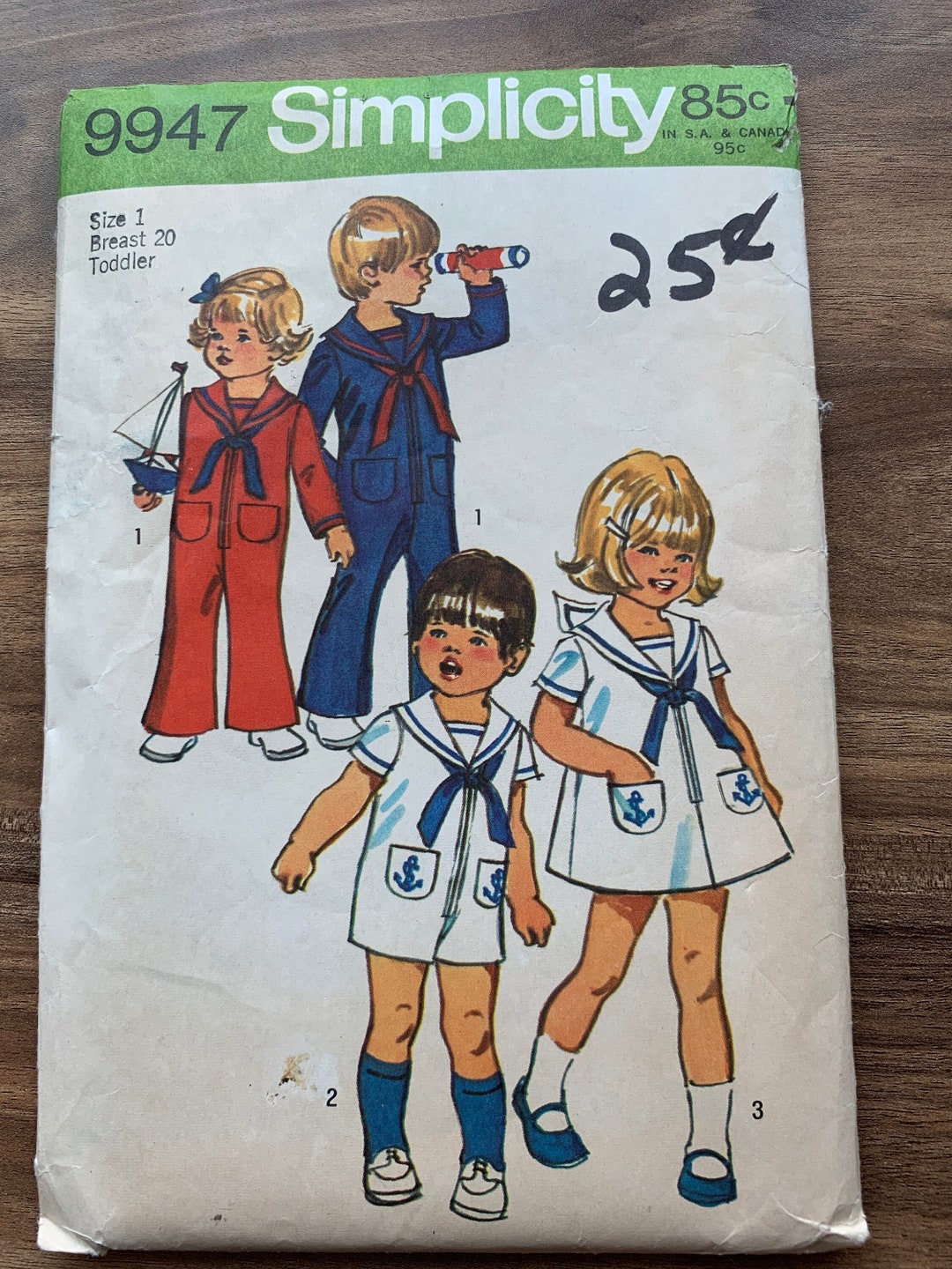 Vintage Simplicity 9947 Sewing Pattern - Factory Fold/uncut • UNUSED ...