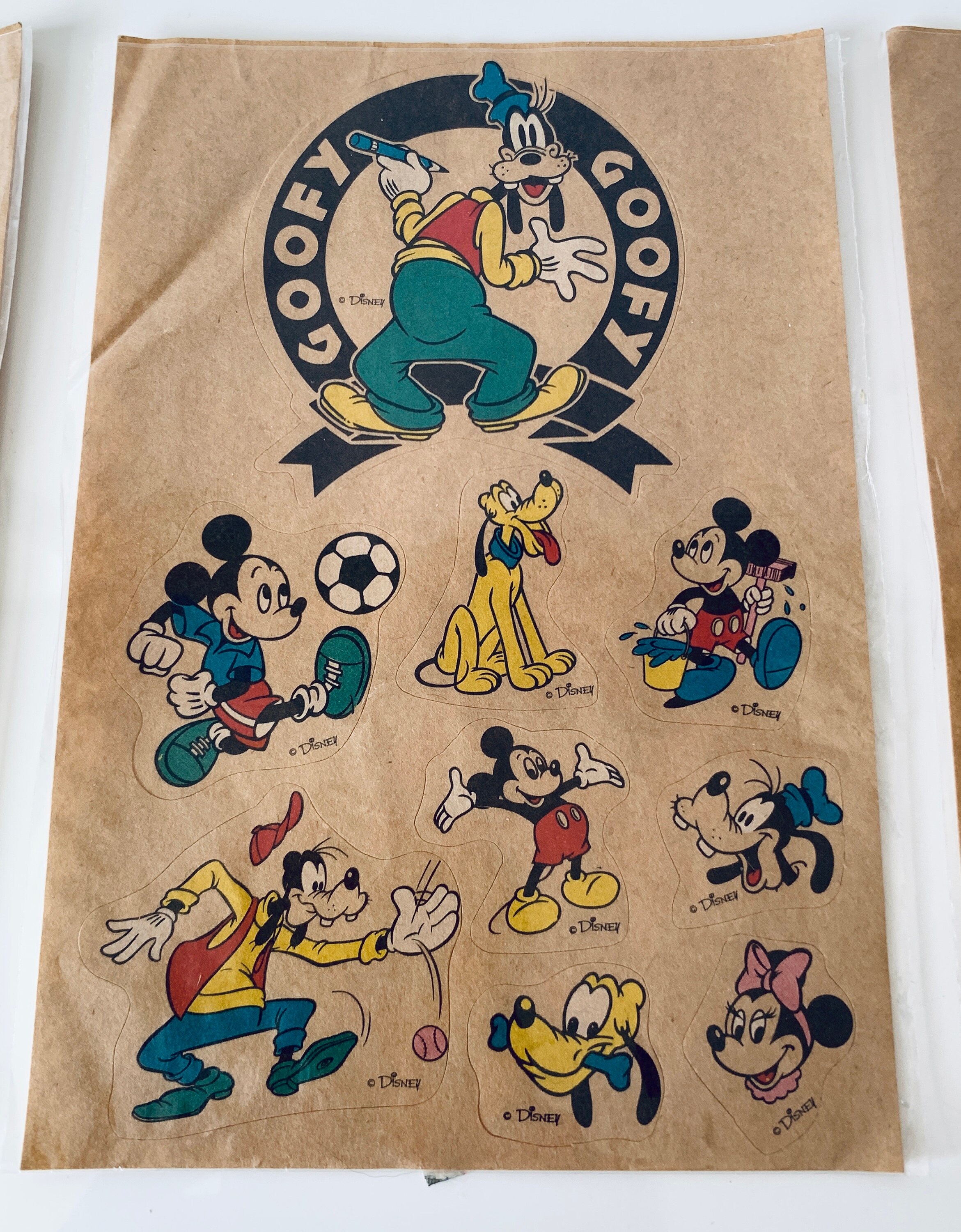Vintage Sticker Sheets the Walt Disney Company© - Etsy