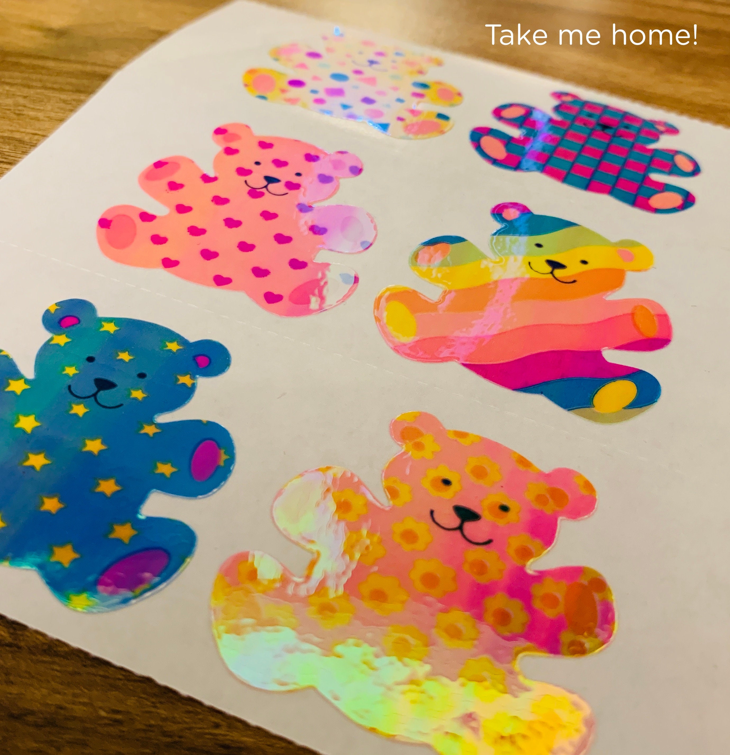 Vintage Sandylion Stickers Iconic Bear - Etsy