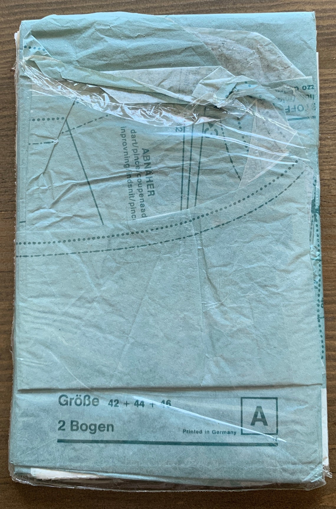 Vintage Burda 9720 Sewing Pattern Factory Fold/uncut - Etsy