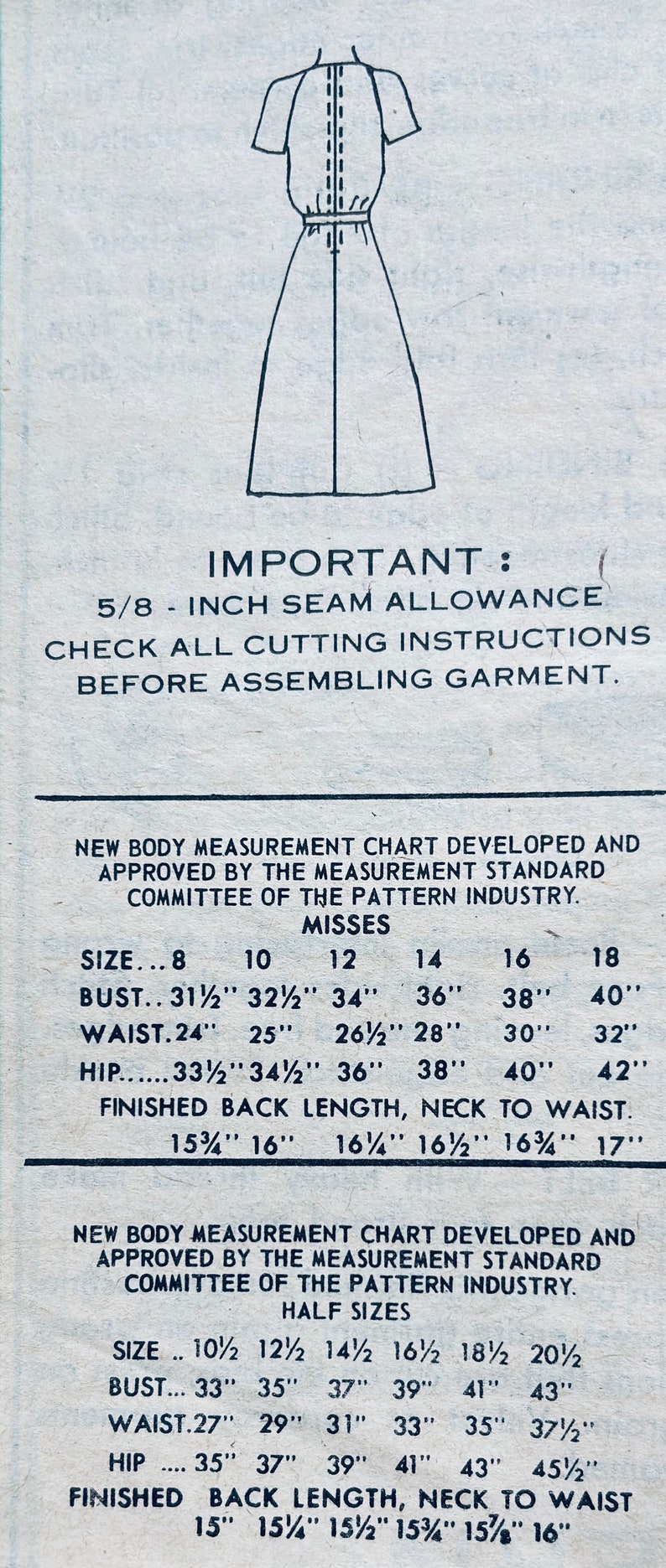 Vintage Reader Mail, Inc. Sewing Pattern A685 Size 12 Factory Fold/uncut UNUSED - Etsy