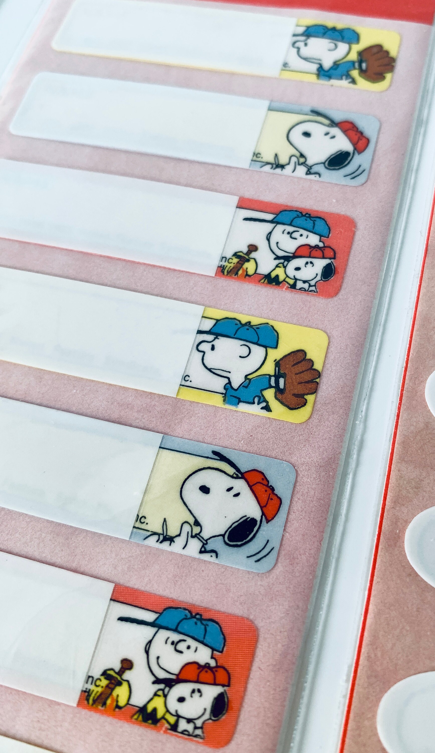 Vintage Sticker Sheets Peanuts© Sticker Labels - Etsy