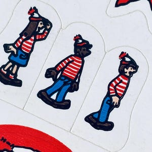 Vintage Sticker Sheets - Where's Waldo? 1991 • UNUSED • - Etsy