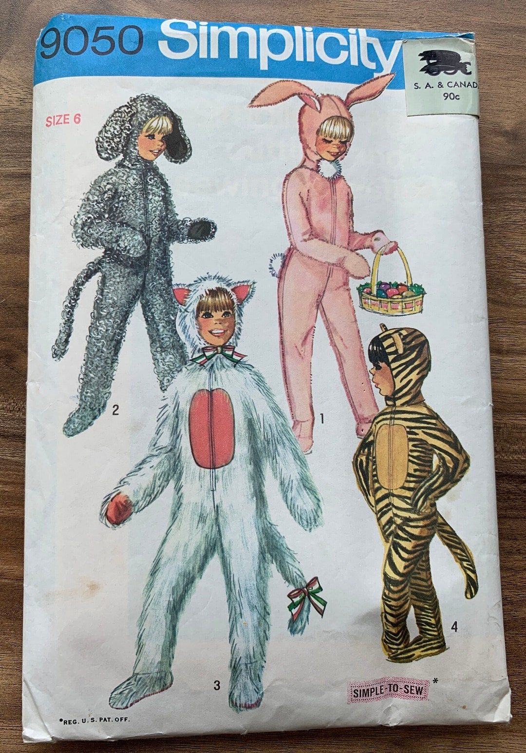 Vintage Simplicity 9050 Sewing Pattern - Etsy