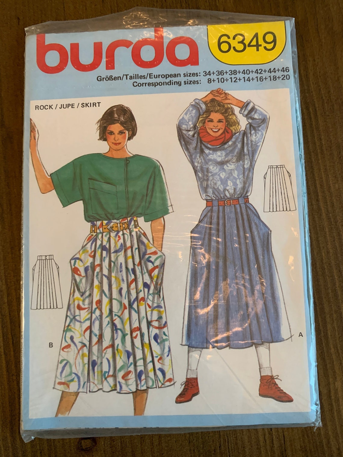 Vintage Burda 6349 Sewing Pattern - Etsy Canada
