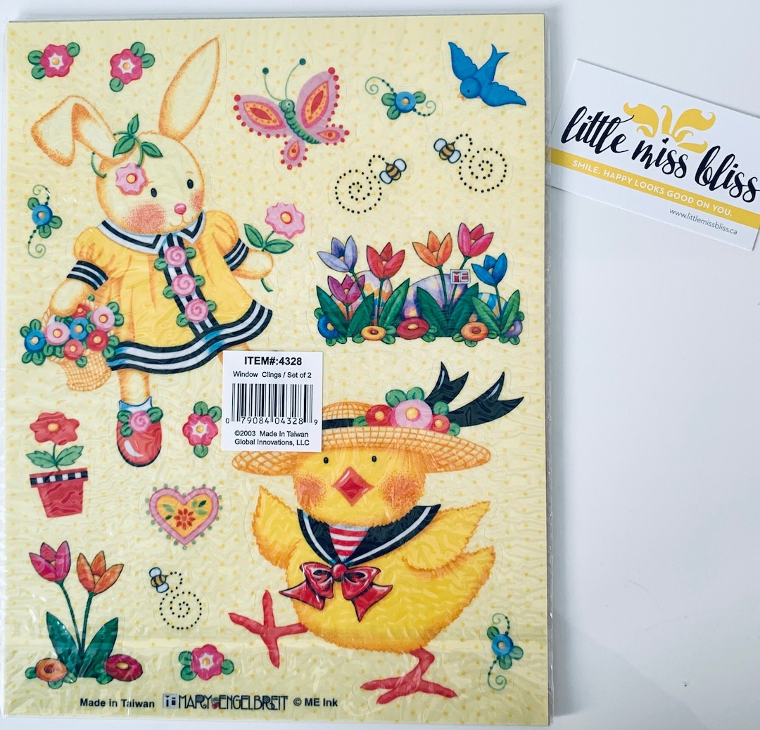 Mary Engelbreit© Easter Window Clings - Etsy