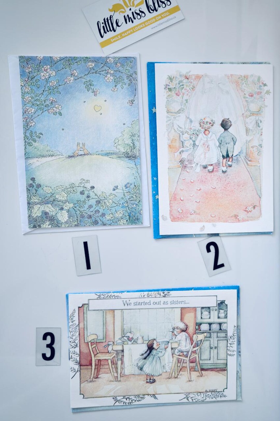 Vintage Becky Kelly Greeting Cards - Spoonful of Stars - Miscellaneous ...