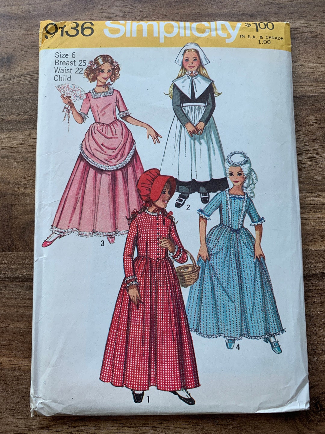 Vintage Simplicity 9136 Sewing Pattern - Etsy