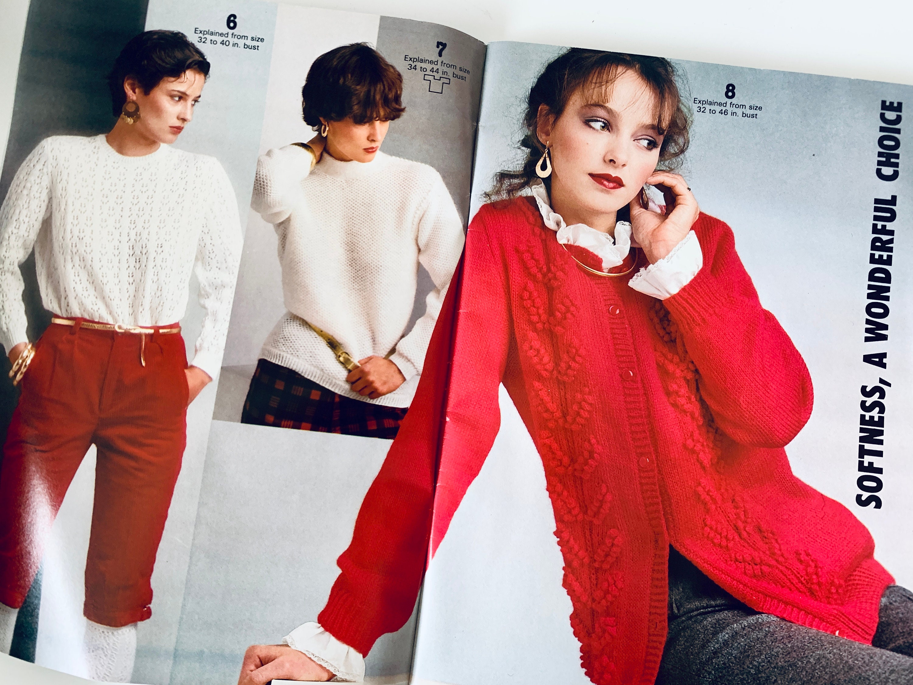 Vintage Phildar Mailles Knitting Autumn Trend Magazine No. 85 - Etsy UK