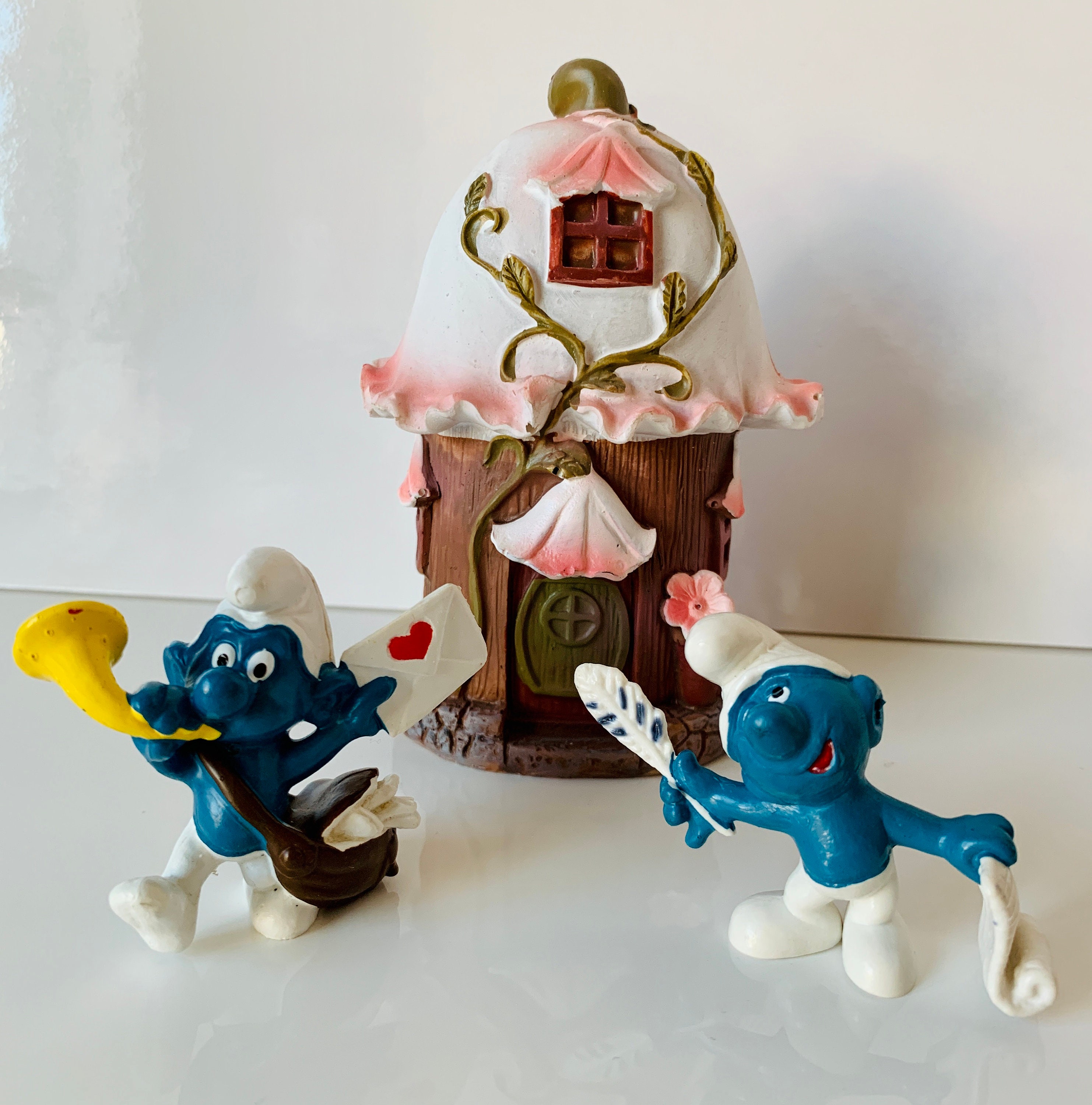 Vintage Peyo Smurfs at Work - Etsy