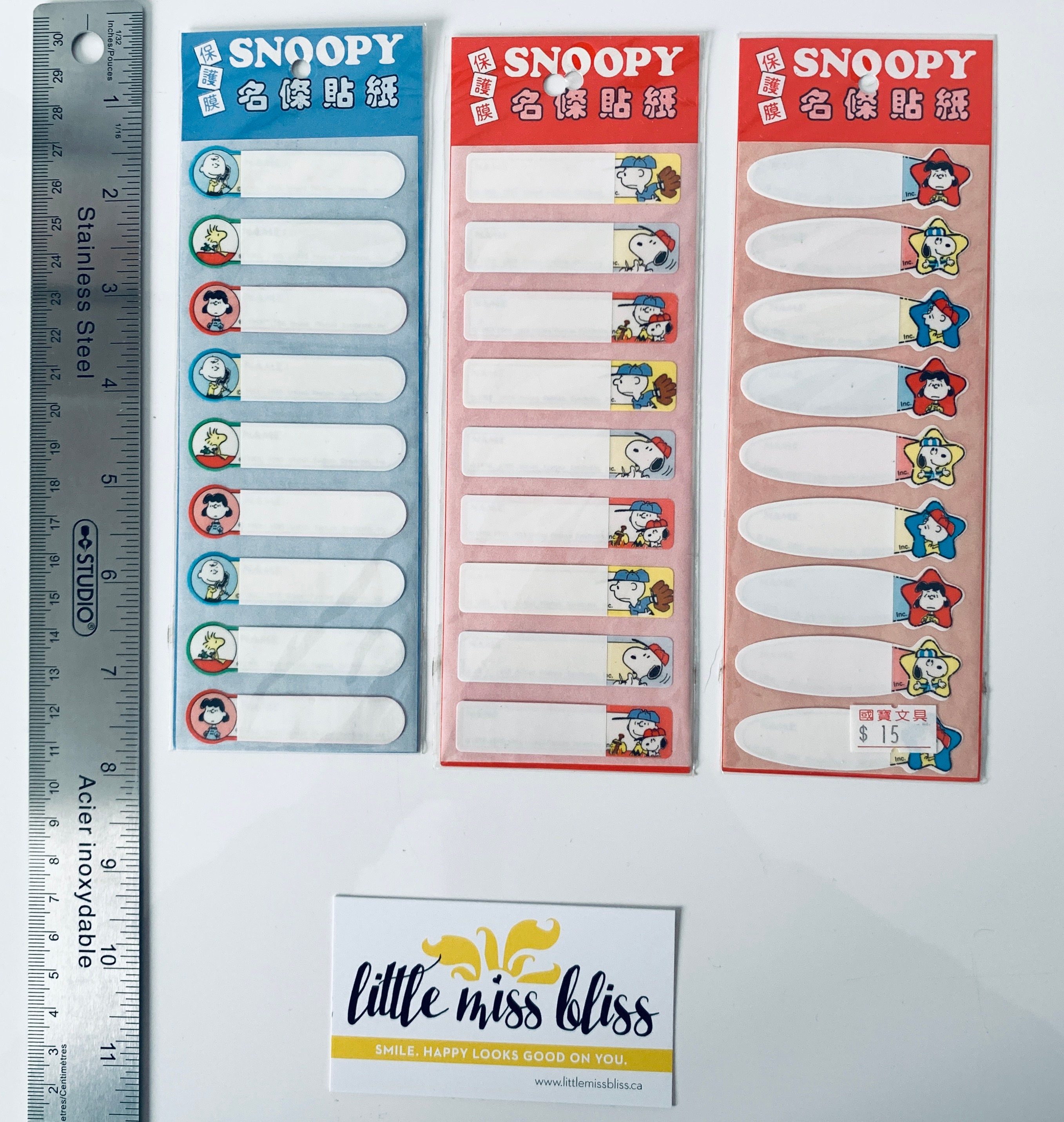 Vintage Sticker Sheets Peanuts© Sticker Labels - Etsy