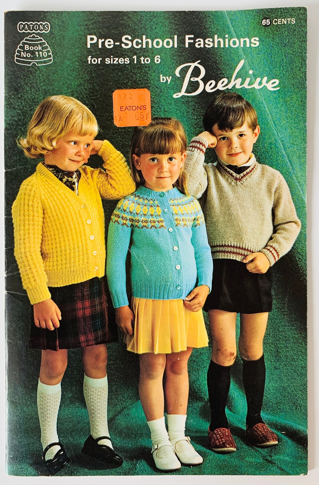 Vintage Beehive - Knitting Patterns for Pre-school Fashions - Book No ...
