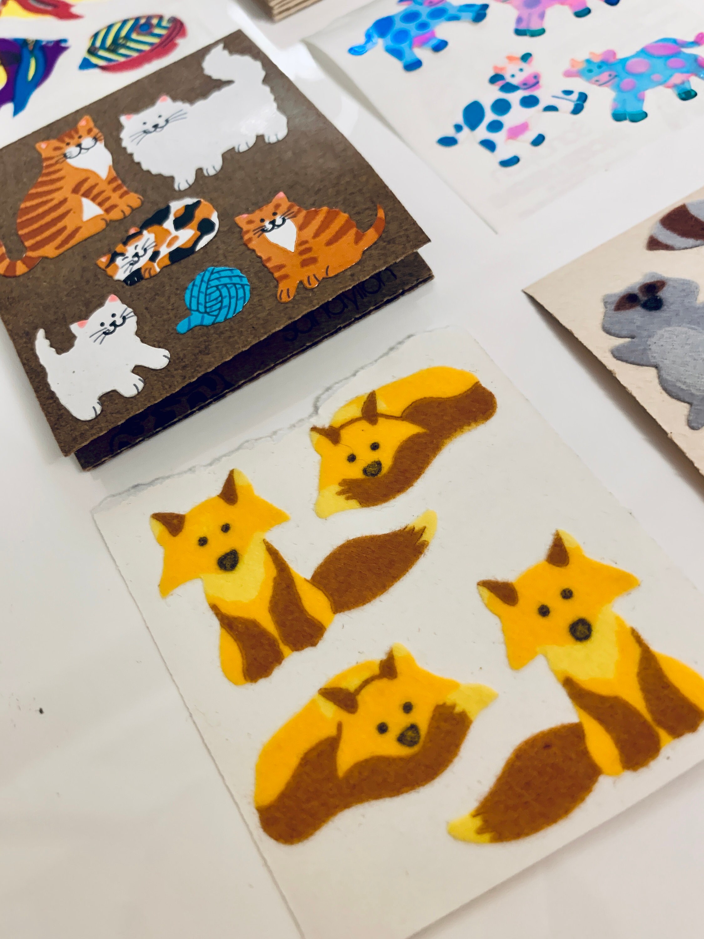 Vintage Sandylion Stickers - Animals Pt. 2 • UNUSED • CANADIAN MADE - Etsy