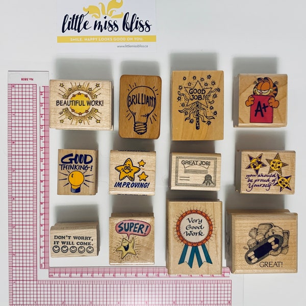 Teacher Stamps - Etsy