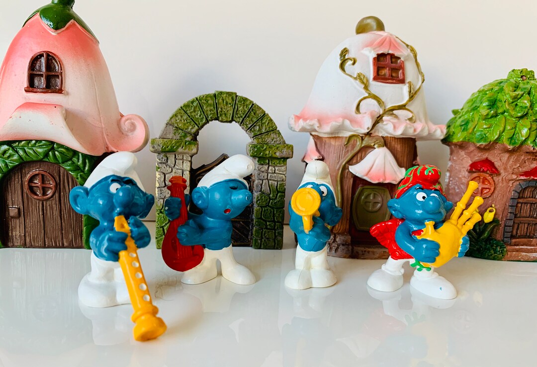 Vintage Peyo Smurfs - Music - Etsy