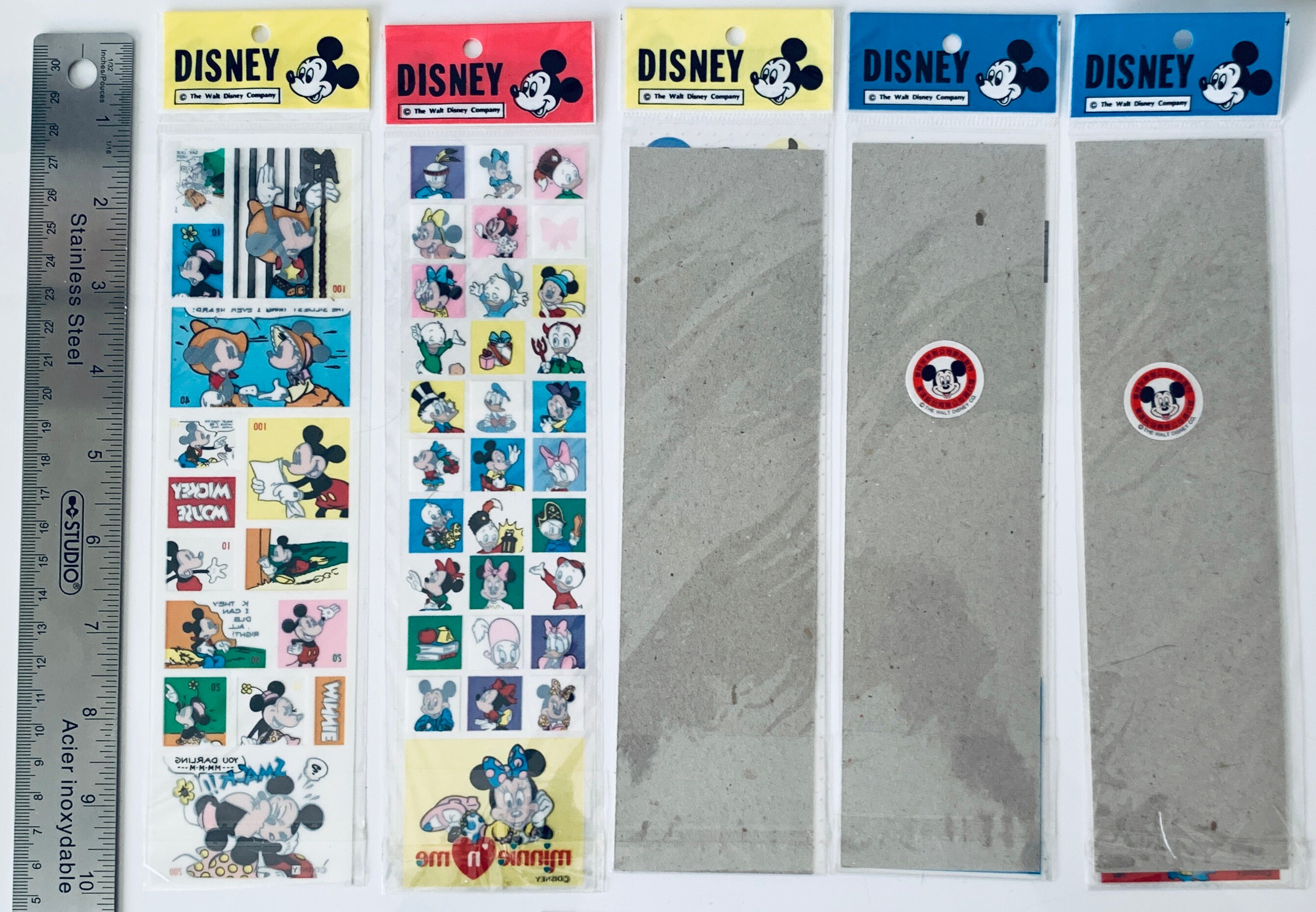 Vintage Sticker Sheets the Walt Disney Company© - Etsy