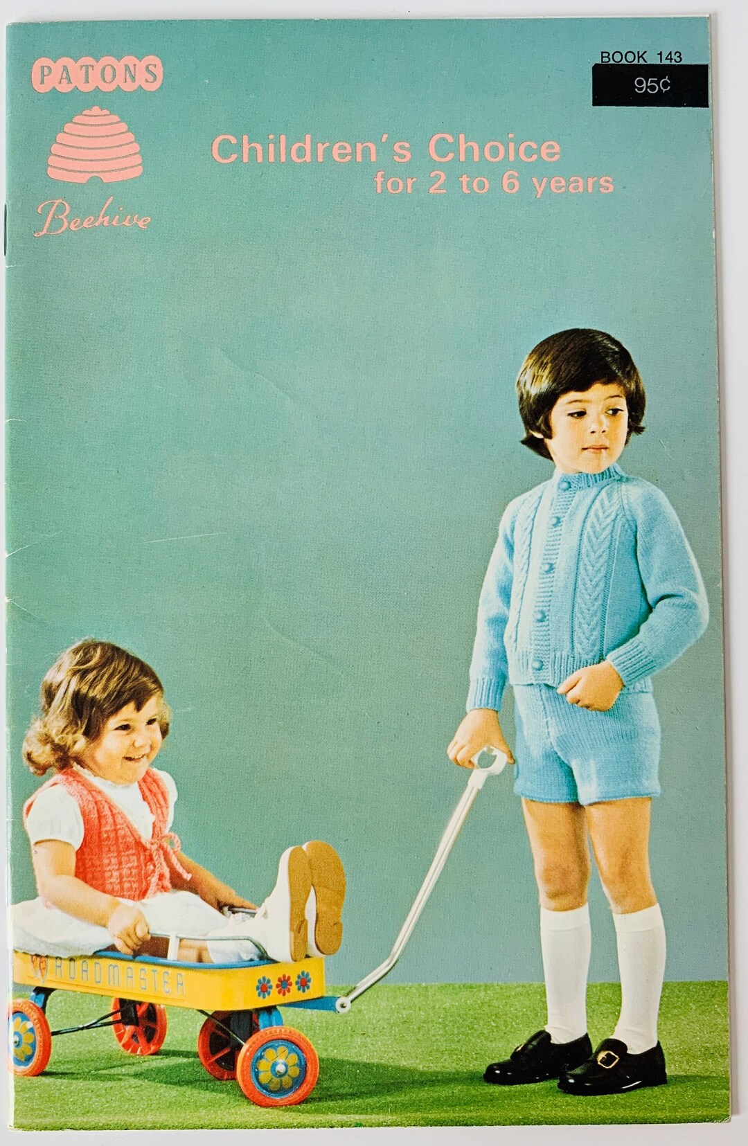 Vintage Beehive - Knitting Patterns Children's Choice for 2 to 6 Years ...