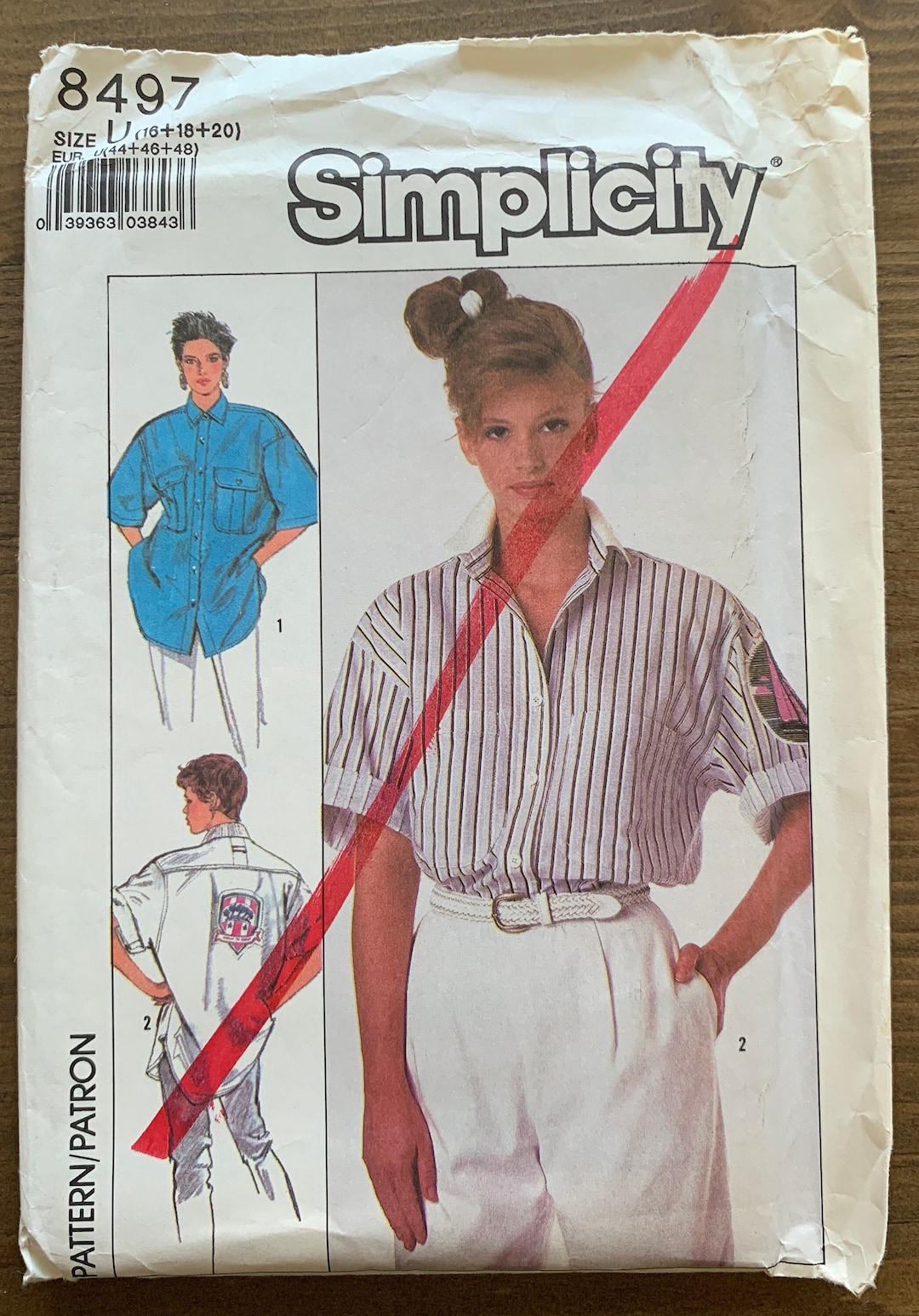 Vintage Simplicity 8497 Sewing Pattern - Factory Fold/uncut • UNUSED ...
