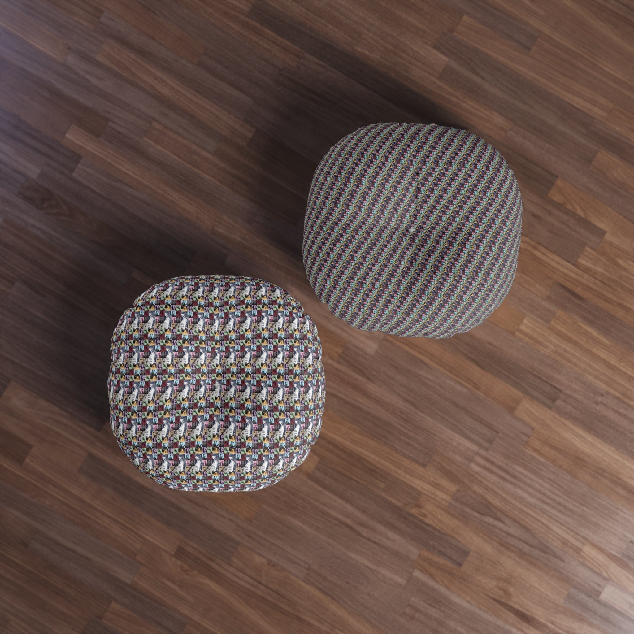 Taylor Swift Eras Collage Tufted Floor Pillow Swifty Paradise Home ...