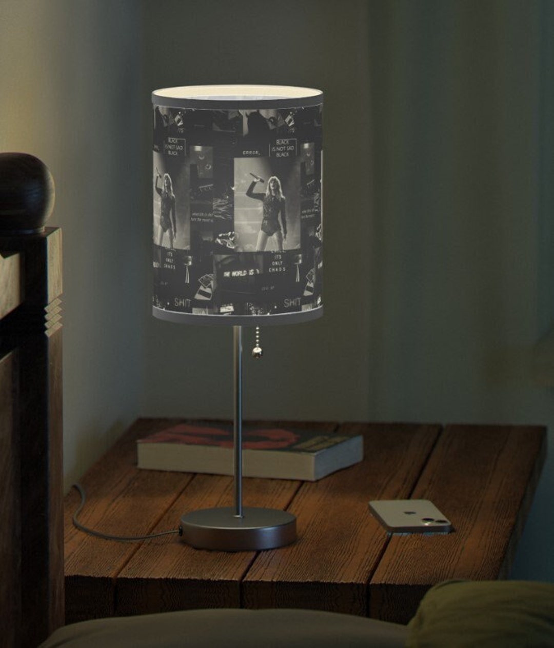 Taylor Swift Lamp 1989 Album Era Desktop/bedroom Lamp - Etsy
