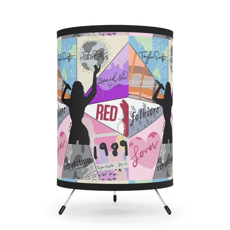 Taylor Swift Album Cover Lamp: Custom Swiftie Lamp Taylor - Etsy