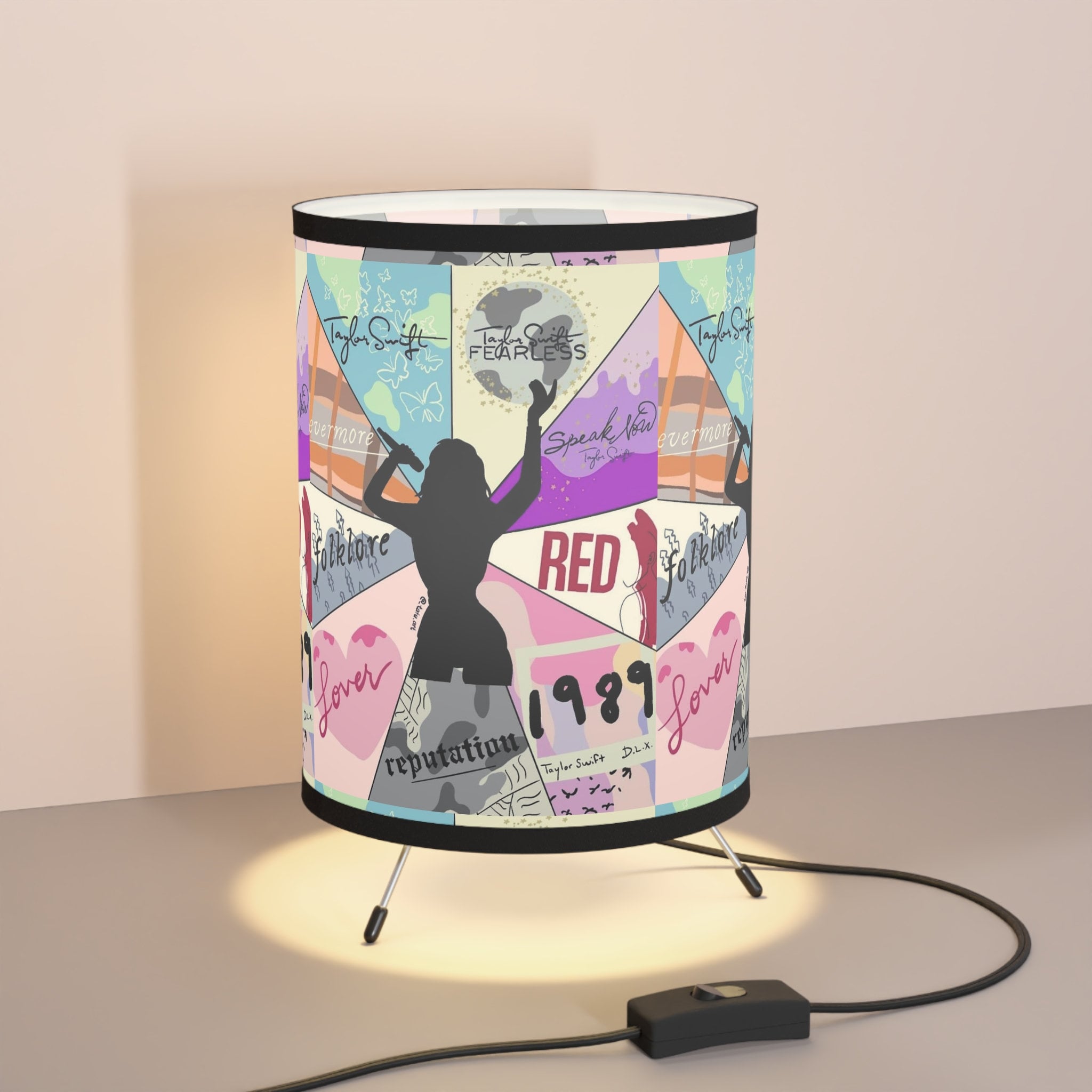 Taylor Swift Album Cover Lamp: Custom Swiftie Lamp Taylor - Etsy
