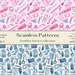 Nurse Digital Paper - Nurse Seamless Pattern Digital Paper Bundle Png ...