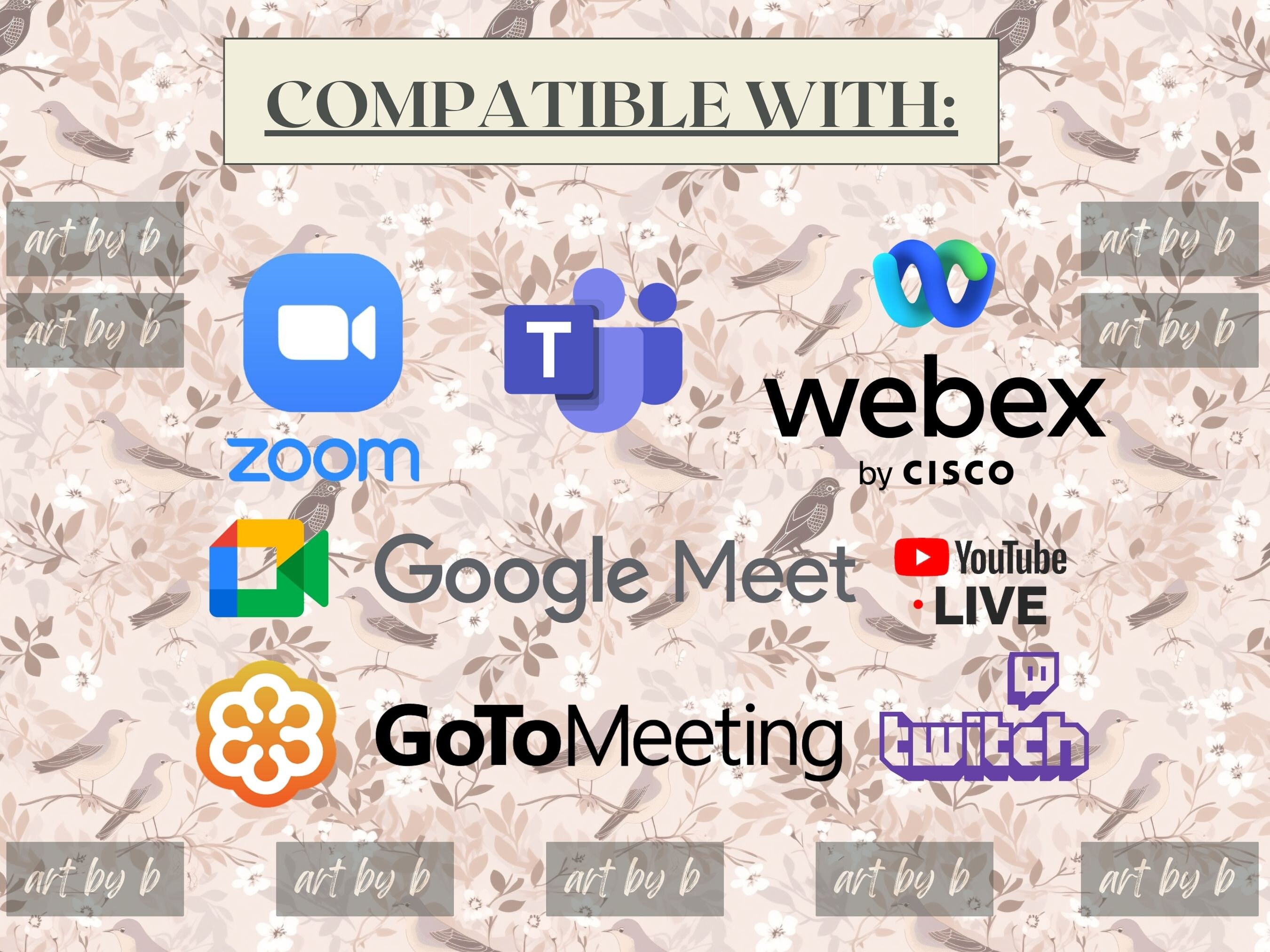 Cozy Office Shelves Zoom Background - Video Meeting Background ...