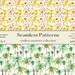 Endless Summer Seamless Pattern - Digital Paper, Watercolor Scrapbook ...