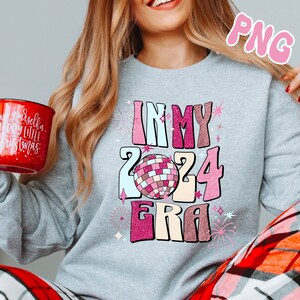 In My 2024 Era, New Year 2024 PNG, Happy New Year Clip Art, Trendy 2024 ...