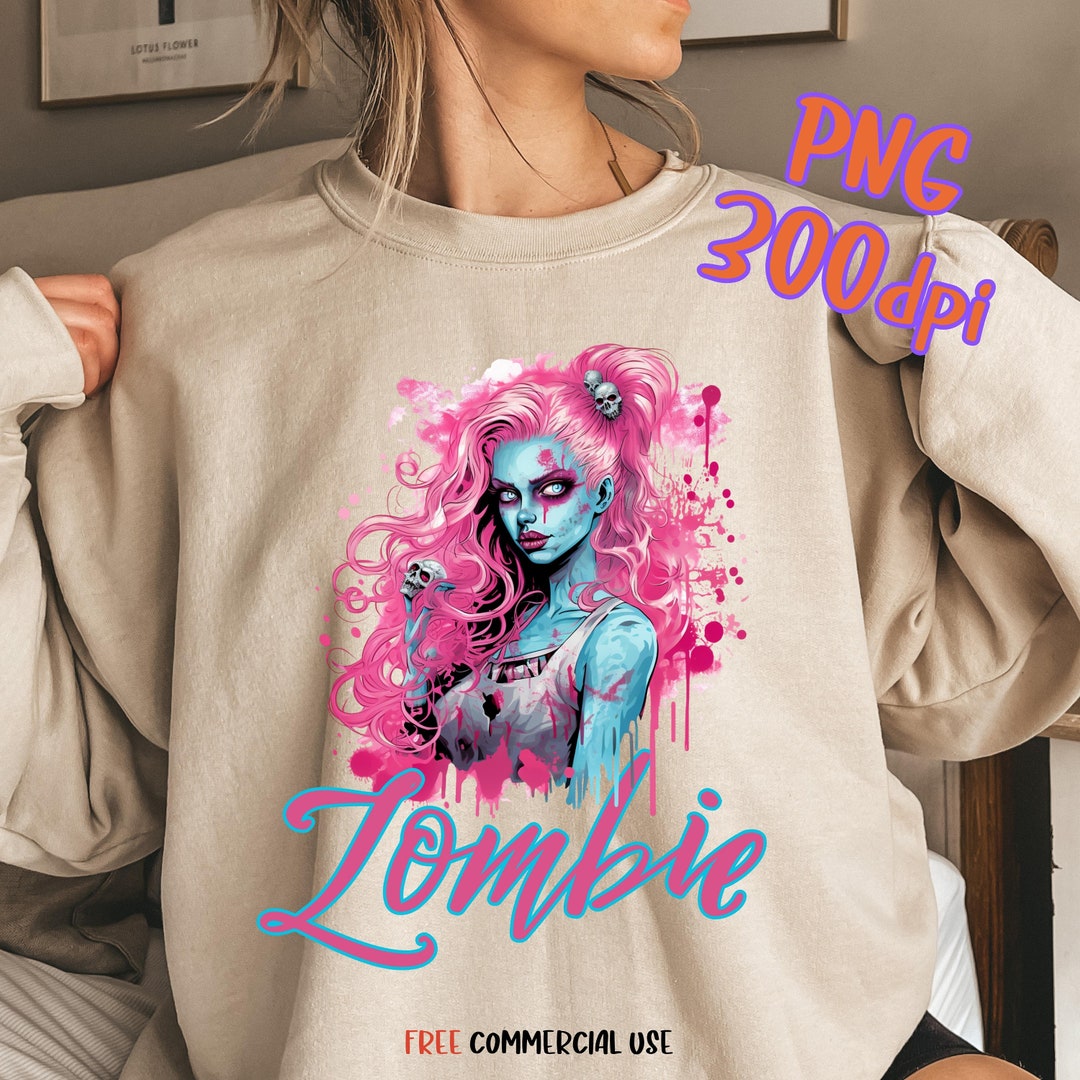 Zombie Doll Halloween PNG Sublimation Digital Clip Art/gore - Etsy