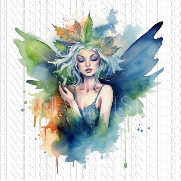Weed Fairy Clip Art - Etsy